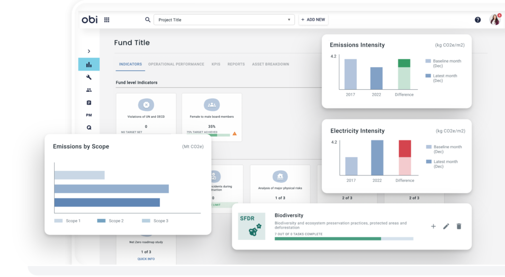 ESG Reporting Software for Asset Managers & Funds | Obi